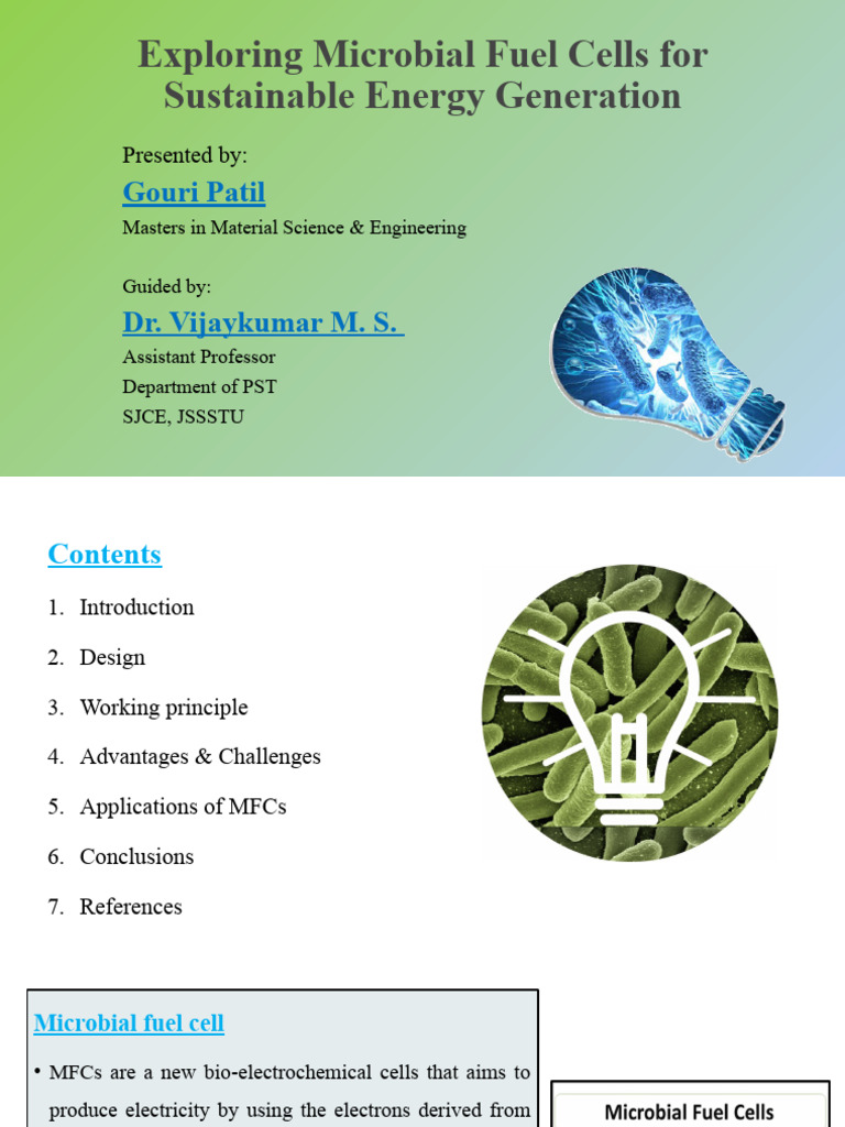 Microbial Fuel Cell | Download Free PDF | Redox | Physical Sciences