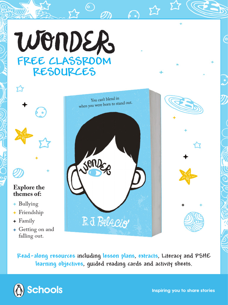 Wonder Teachers Resources 2018 | PDF | Bullying | Jokes