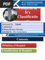 Classification of Hospitals | PDF