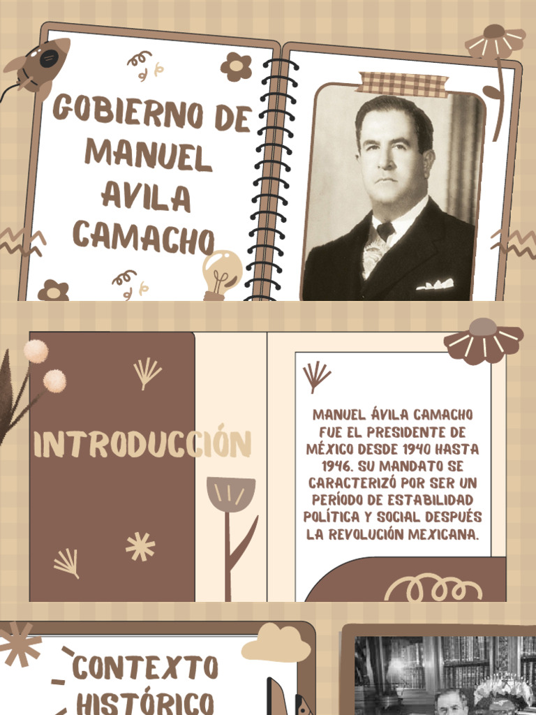 Manuel Avila Camacho | PDF | México | Partido Revolucionario Institucional