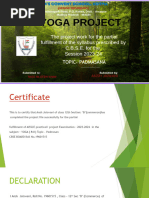 Introduction To Yoga | PDF | Asana | Indian Philosophy