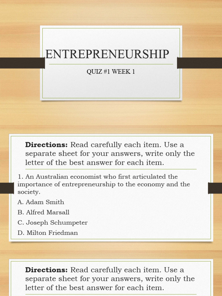 Schumpeter's Impact on Entrepreneurship | PDF | Entrepreneurship ...