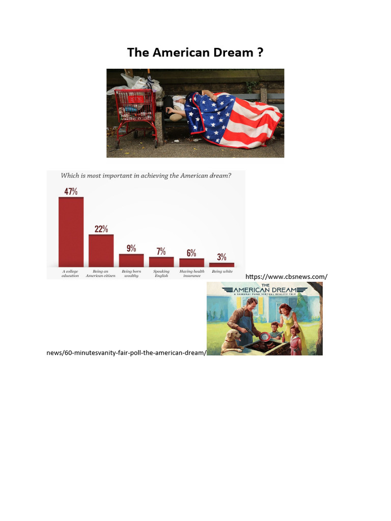The American Dream | PDF