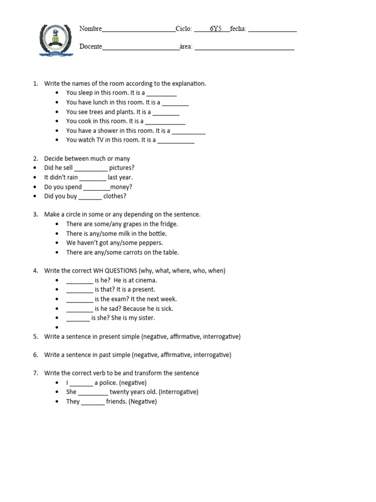 Final Exam English | PDF | Cruise Ship | Grammar