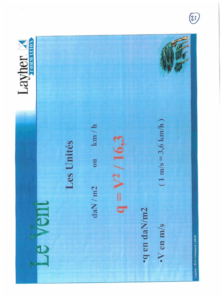 Calcul Vent LAYHER | PDF