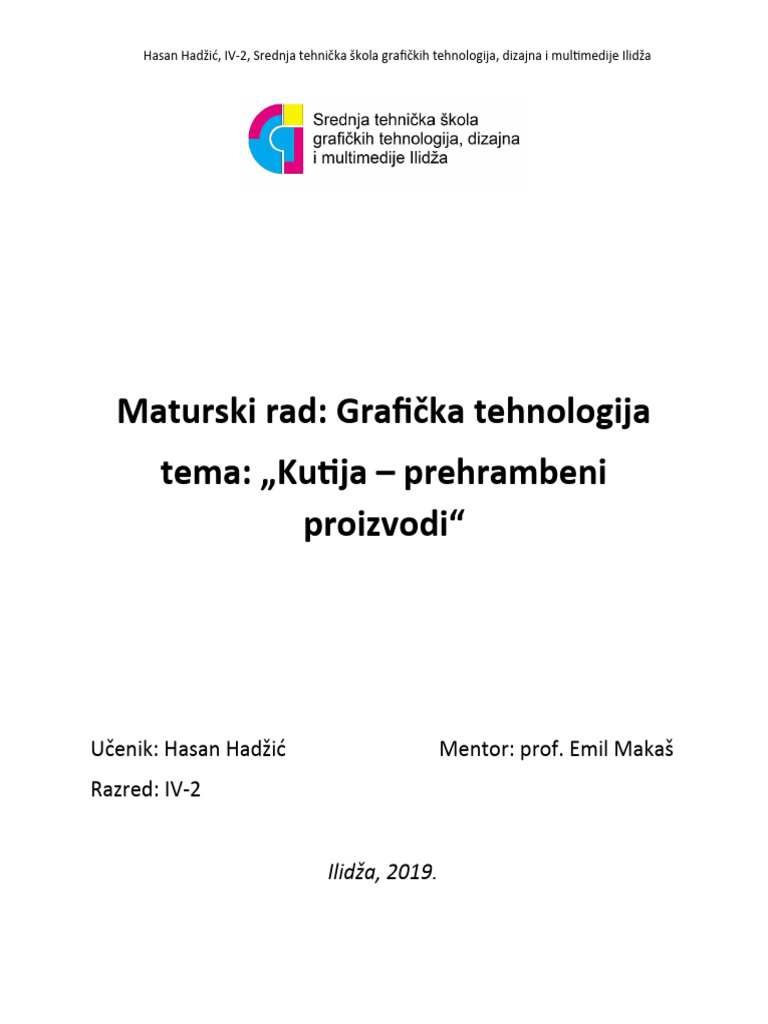 Maturski Rad | PDF