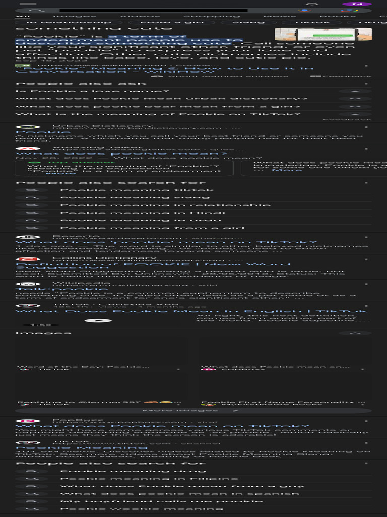 Pookie Meaning - Google Search | PDF | Linguistics | Lexicology