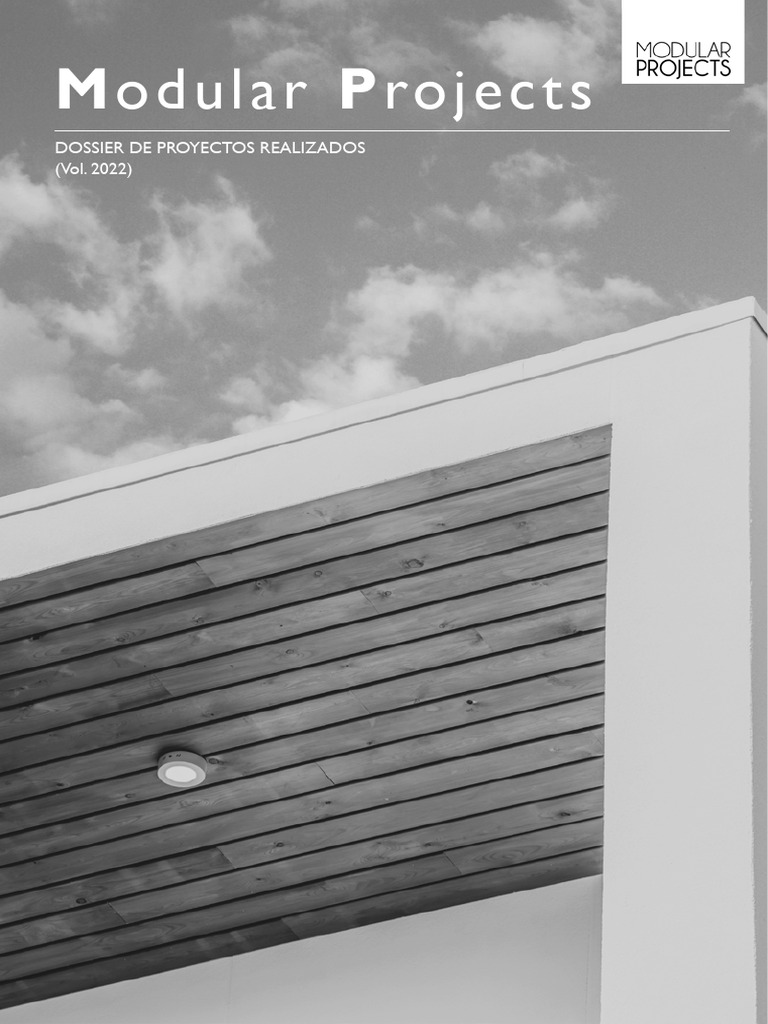 01 Dossier Modular-Email2 | PDF | Ingeniería de Edificación | Sector secundario de la economía