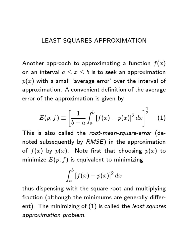 sec_4-7 | PDF | Polynomial | Least Squares