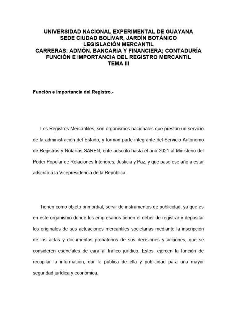 Legislacion Mercantil Tema Iii | PDF | Justicia | Crimen y violencia