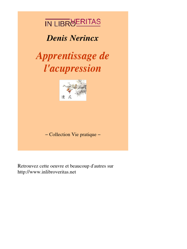 Apprentissage de l'acupression | PDF | Acupuncture | Méridien (Médecine ...