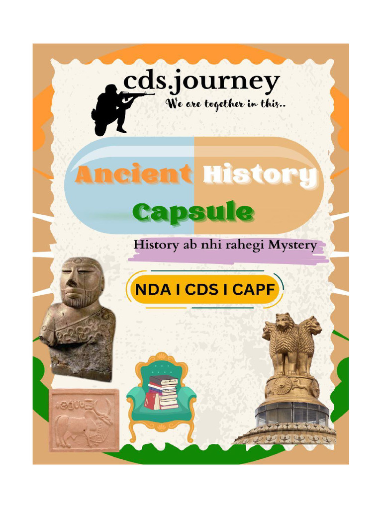 Ancient History Capsule (Revision) | PDF | Ashoka | Buddhist Texts
