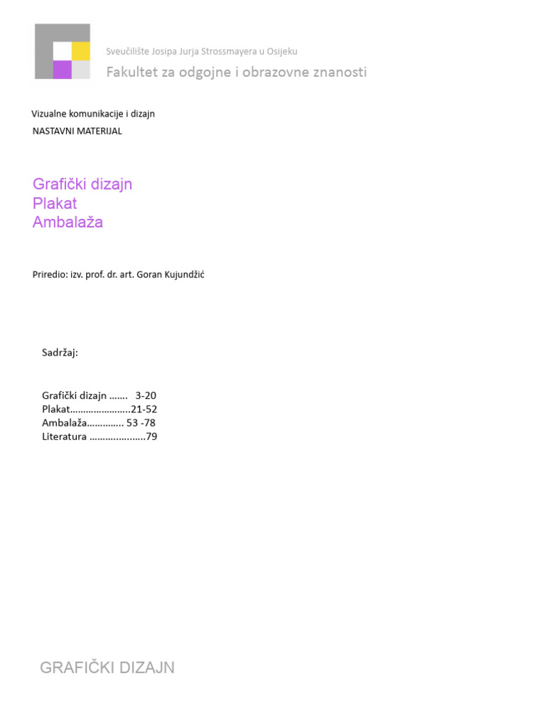Graficki Dizajn | PDF