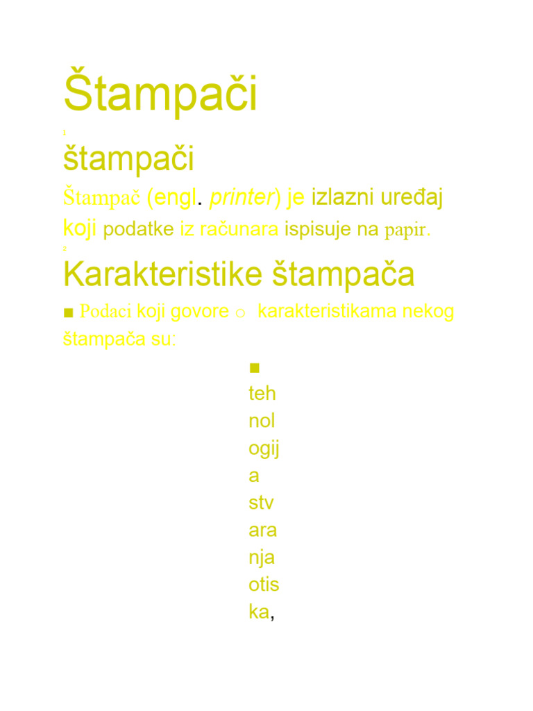 Stampaci | PDF