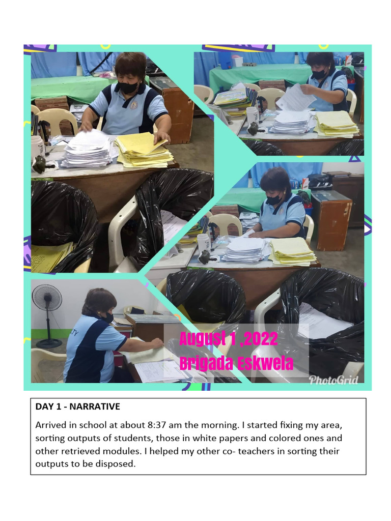 Brigada Eskwela Day 1 4 Pdf