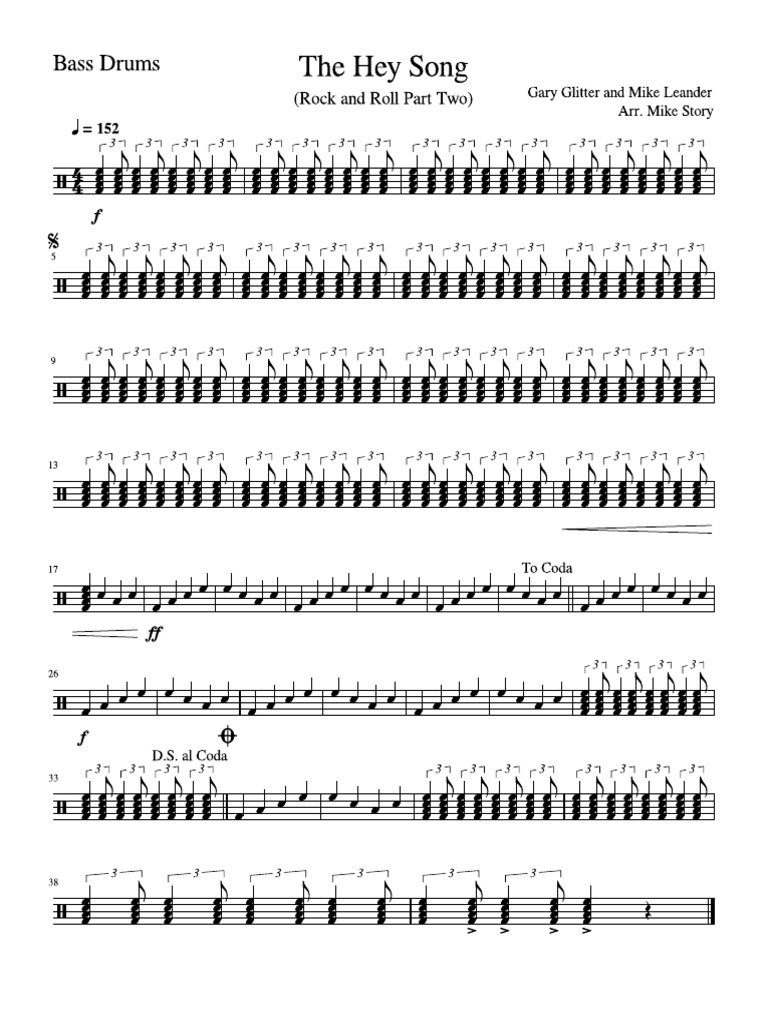 The Hey Song - Bombo | PDF