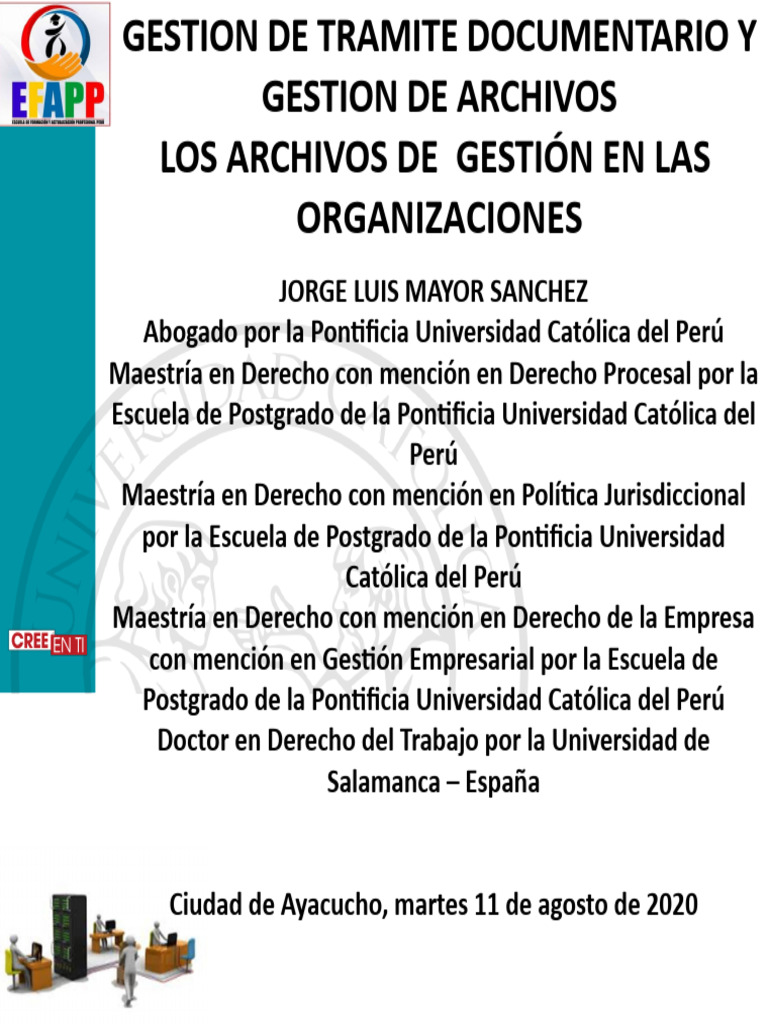Gestión Documental y Archivos Organizacionales | PDF | Gestión de registros | Archivo de computadora