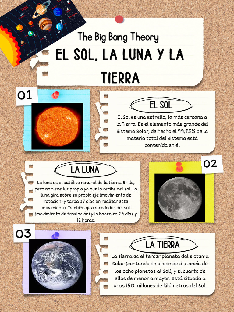 Características del Sol, Luna y Tierra | PDF