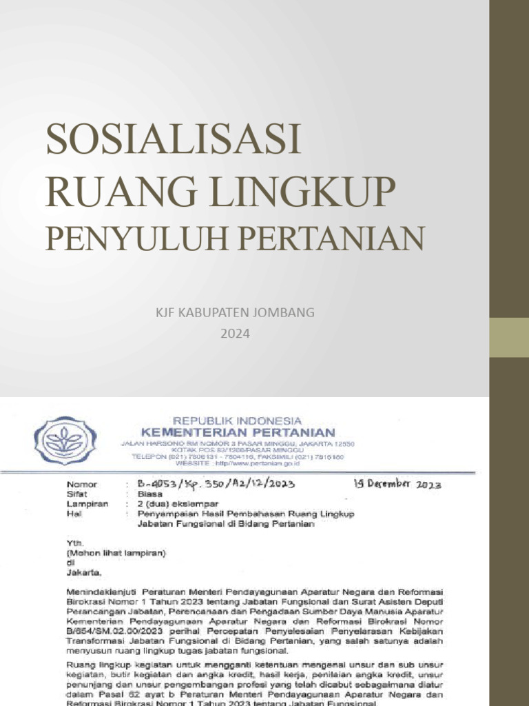 Sosialisasi SKP 2024 | PDF