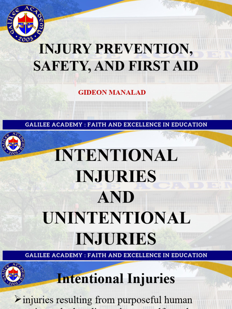 Health 9 Injury Prevention Safety and First Aid | PDF | Bullying | Violence