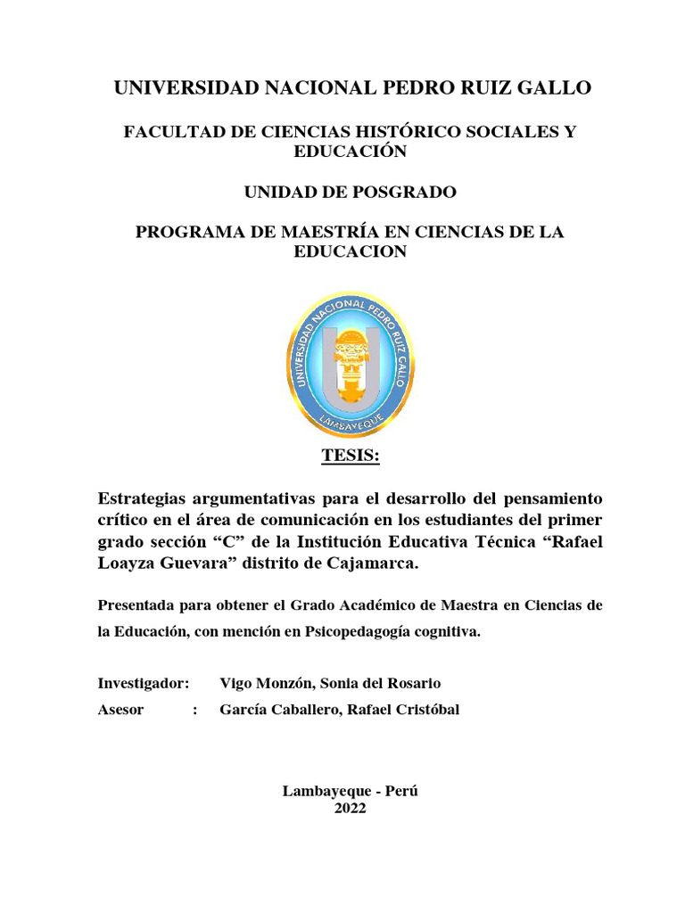 Vigo Monzón Sonia Del Rosario | PDF | Comportamiento | Autoeficacia