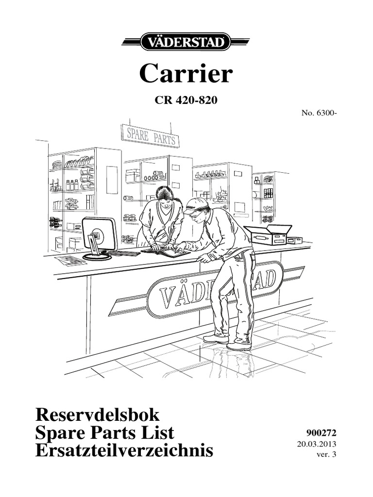 Carrier CR 420-820 | PDF