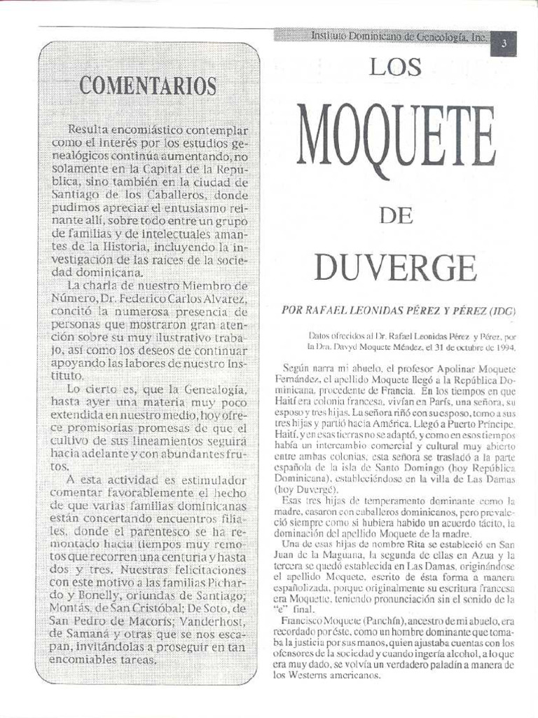 Moquete | PDF