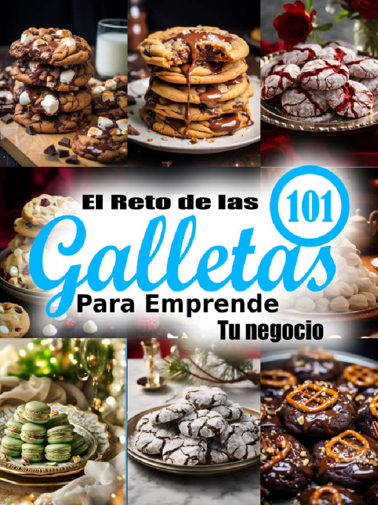 101 Recetas de Galletas | PDF | Galleta | Macarrón