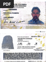 Cedula Alexander | PDF