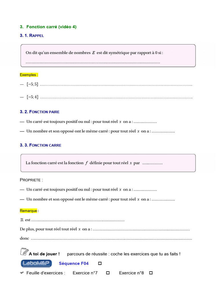 1SPE Chap1 Rappels Fonctions de Reference Cours A Completer Partie 3 ... 1SPE Chap1 Rappels Fonctions de Reference Cours A Completer Partie 3 ...