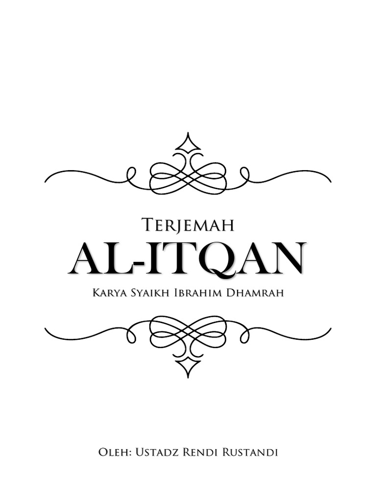 Panduan Bacaan Al-Qur'an Itqan | PDF