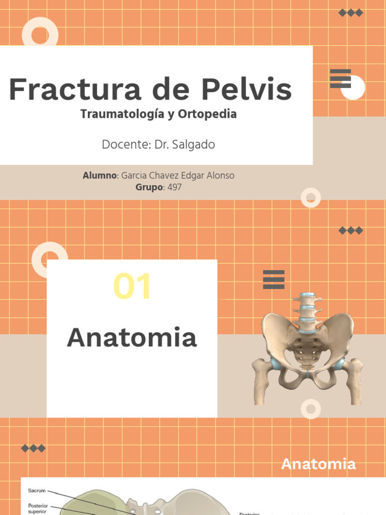 Fractura de Pelvis | PDF | Pelvis | Sistema musculoesquelético