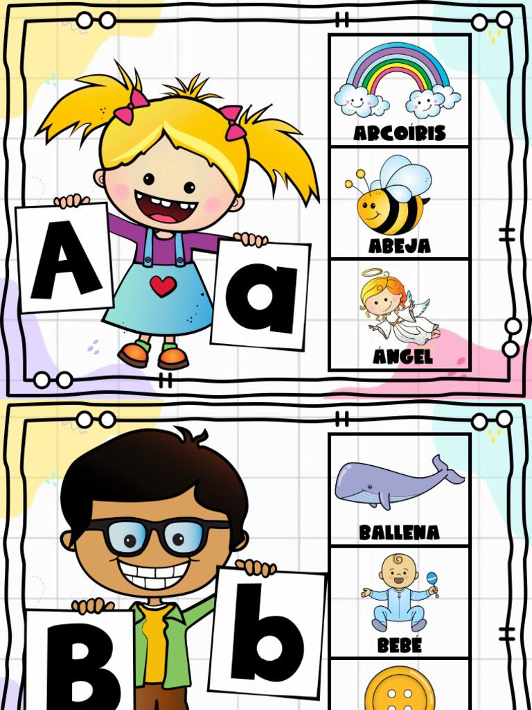 Alfabeto-Creaciones Didacticas Preescolar | PDF