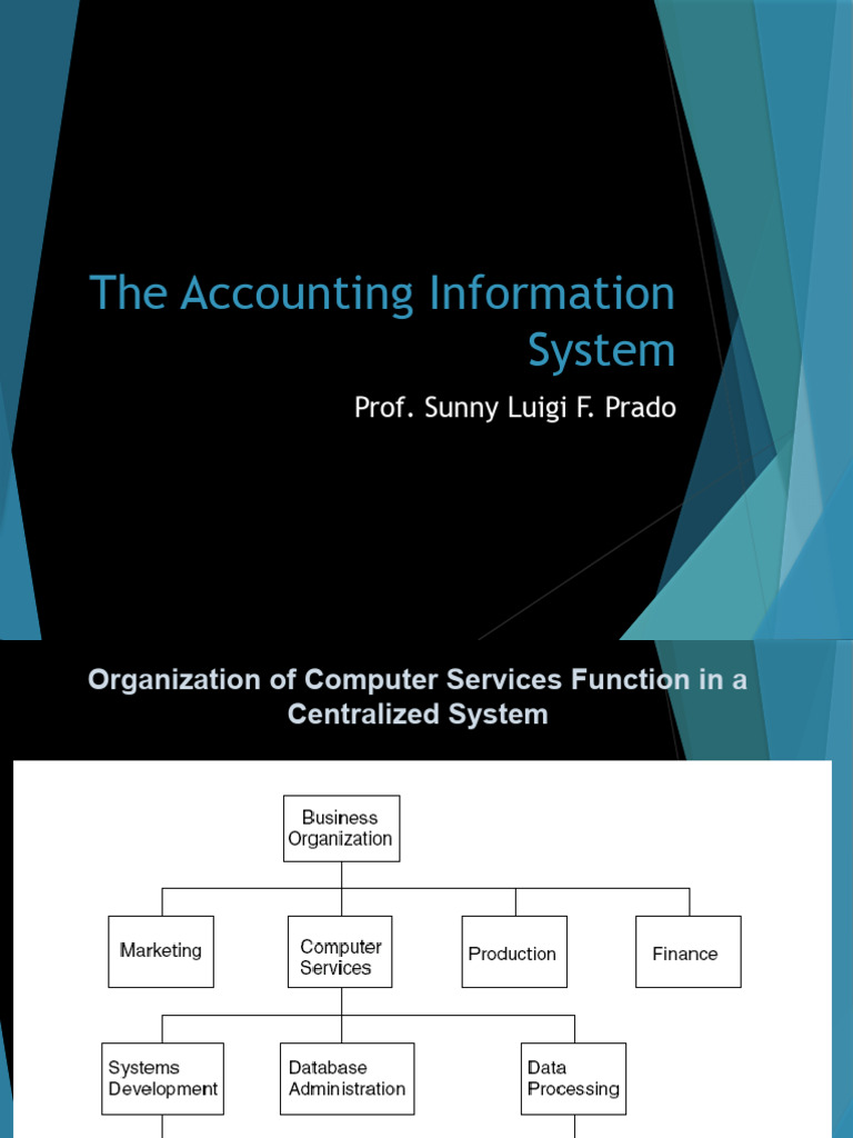 Accounting Information Systems Overview | PDF | Cognitive Science | Information Technology ...