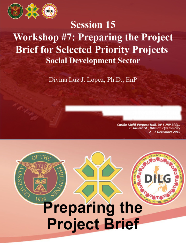 Session 15 WS7 Preparing Project Brief | PDF | Employment | Cost