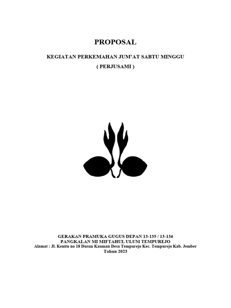 Proposal Perjusami Mimu 2023 Fixs | PDF