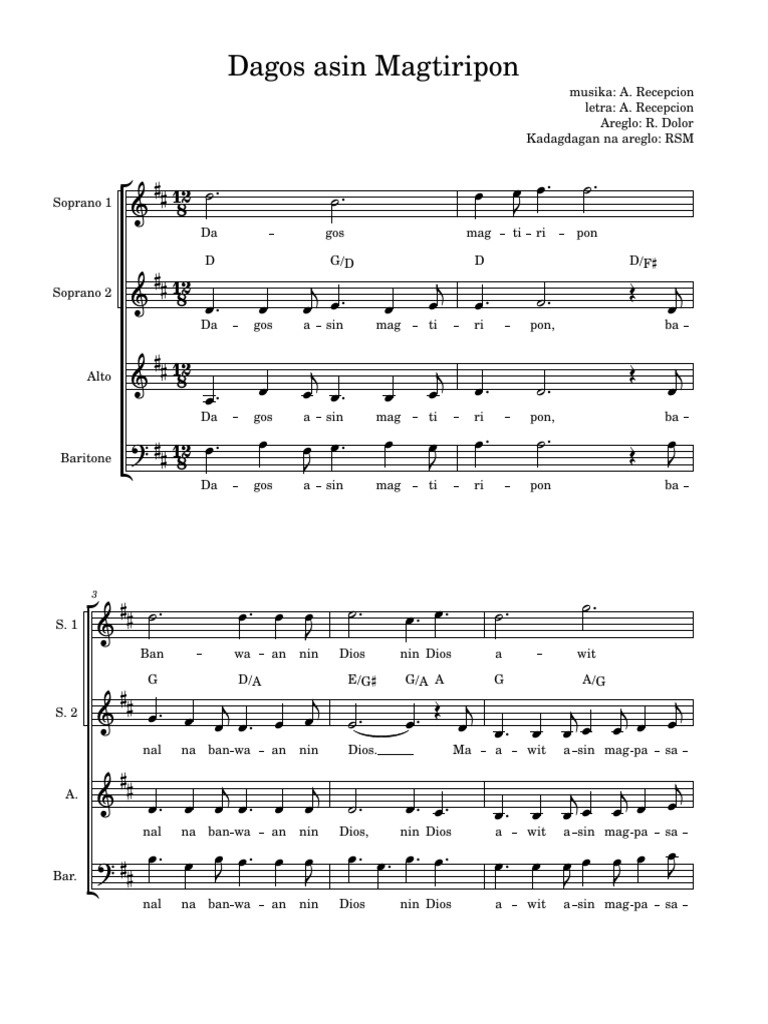 Dagos Asin Magtiripon | PDF