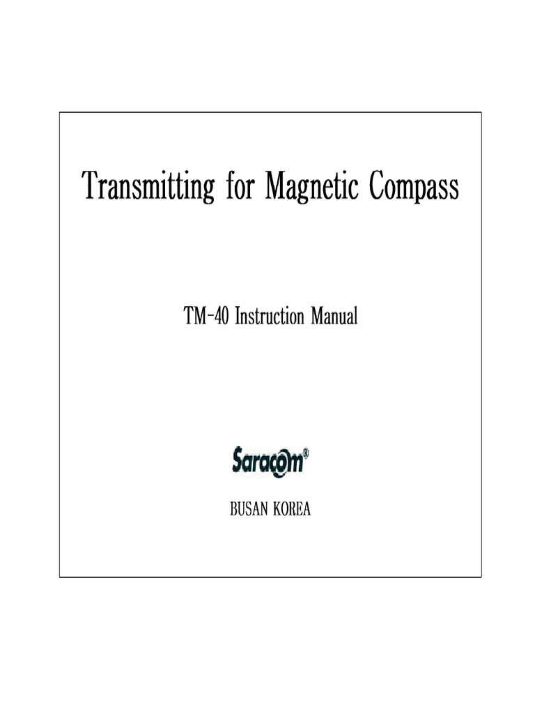 TM 40 (Manual) | PDF