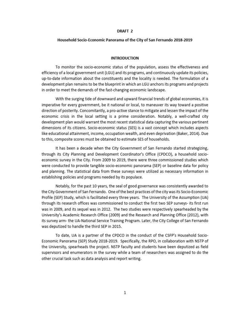 CSFP Sep 2019 | PDF | Sampling (Statistics) | Survey Methodology