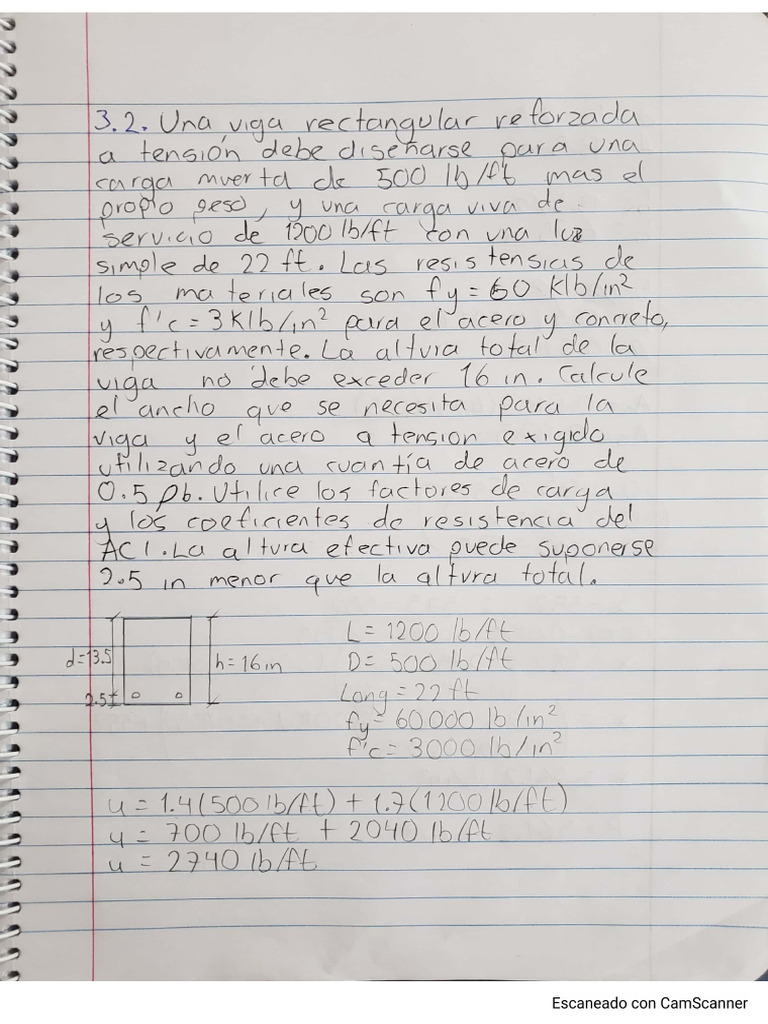 Ejercicio De Concreto Pdf