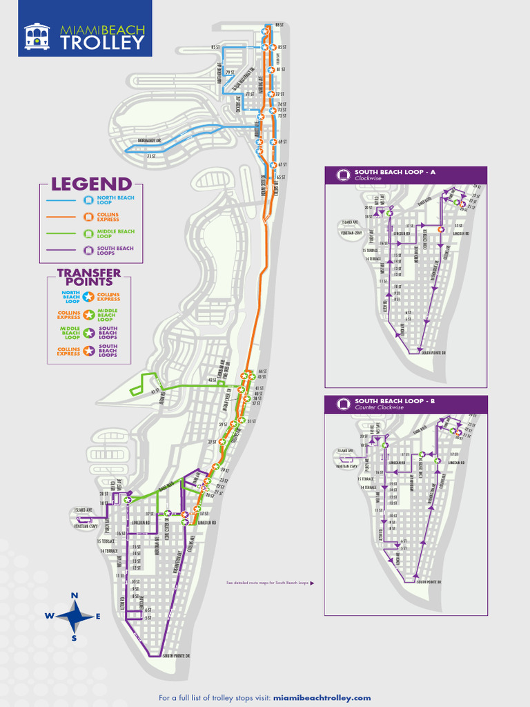 2023 MB Trolley Service Map | PDF