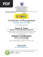 Template Certificate of Participation Lac | PDF