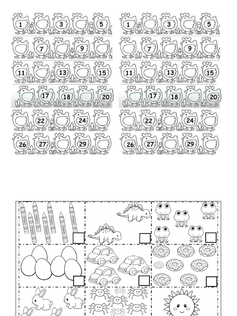 Conteo Del 1 Al 30 | PDF