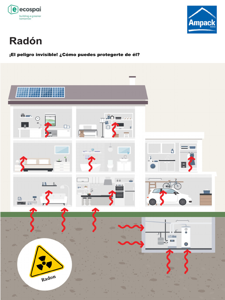 Proteccion Al Radon ESP | PDF | Ciencias fisicas | Materiales