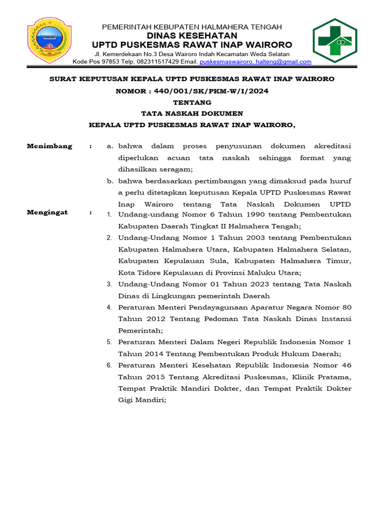 2sk Tentang Tata Naskah | PDF