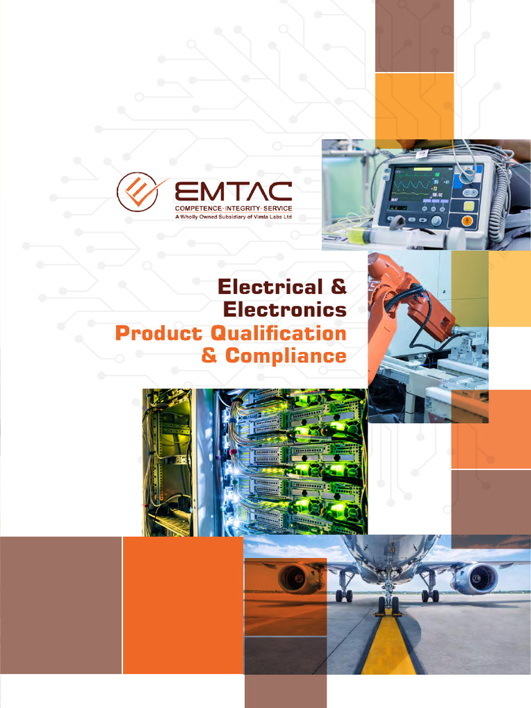EMTAC Brochure | PDF | Hertz | Electromagnetic Interference