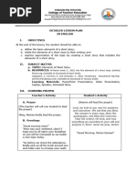 Elements of Short Story Lesson Plan 8 | PDF | Lesson Plan | Communication
