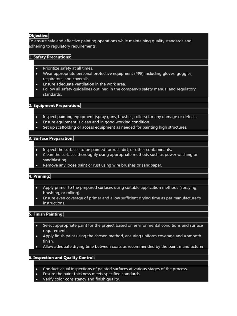 Painting | PDF | Paint | Regulatory Compliance