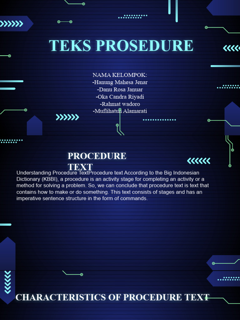 Understanding Procedure Text Types | PDF | Cognitive Science | Languages