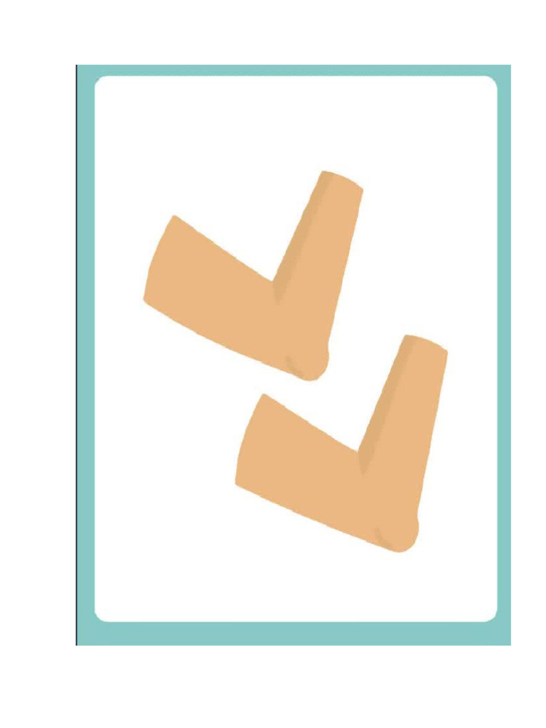 Body Parts (Flash Cards) | PDF